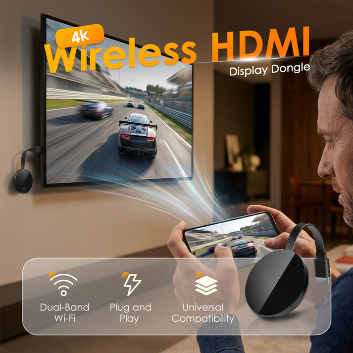 4K Wireless HDMI Display Dongle – letemall