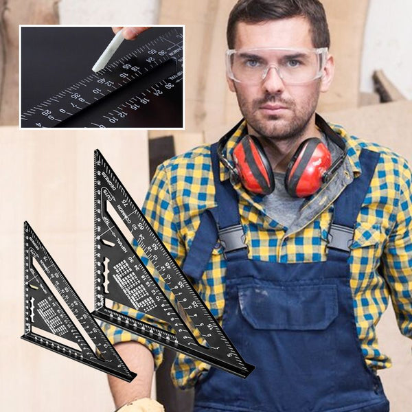 Woodworking Triangle Ruler 7-12-inch – letemall