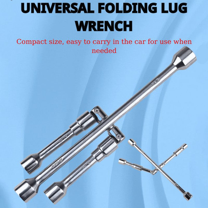 Universal Folding Lug Wrench – letemall