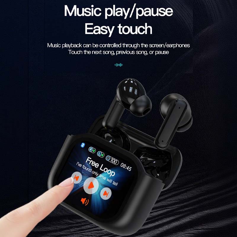 Compact Touch-Control Clear-Sound Earbuds – letemall