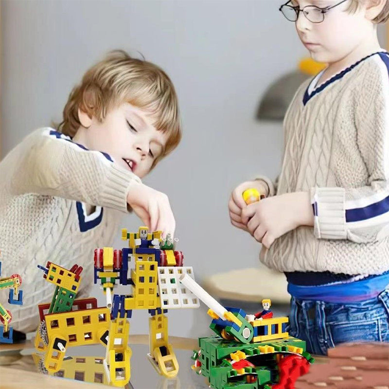 Educational Interlocking Building Block Set for Kids – letemall